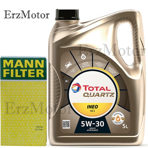 5L TOTAL MOTOROEL INEO MC3 5W30 MB 229.52 BMW Longlife-04 MANN ...