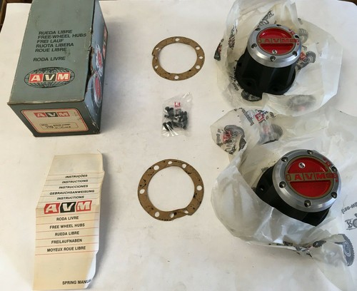 AVM Lockout Front Hubs Model 219 Spring Manual Toyota 30 Splines | eBay
