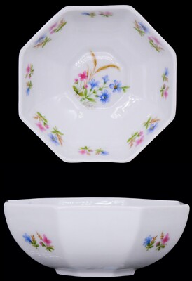 Limoges France (LEC) LeClair Multicolor Floral. Bowl 4-3/4" x 1-7/8" | eBay