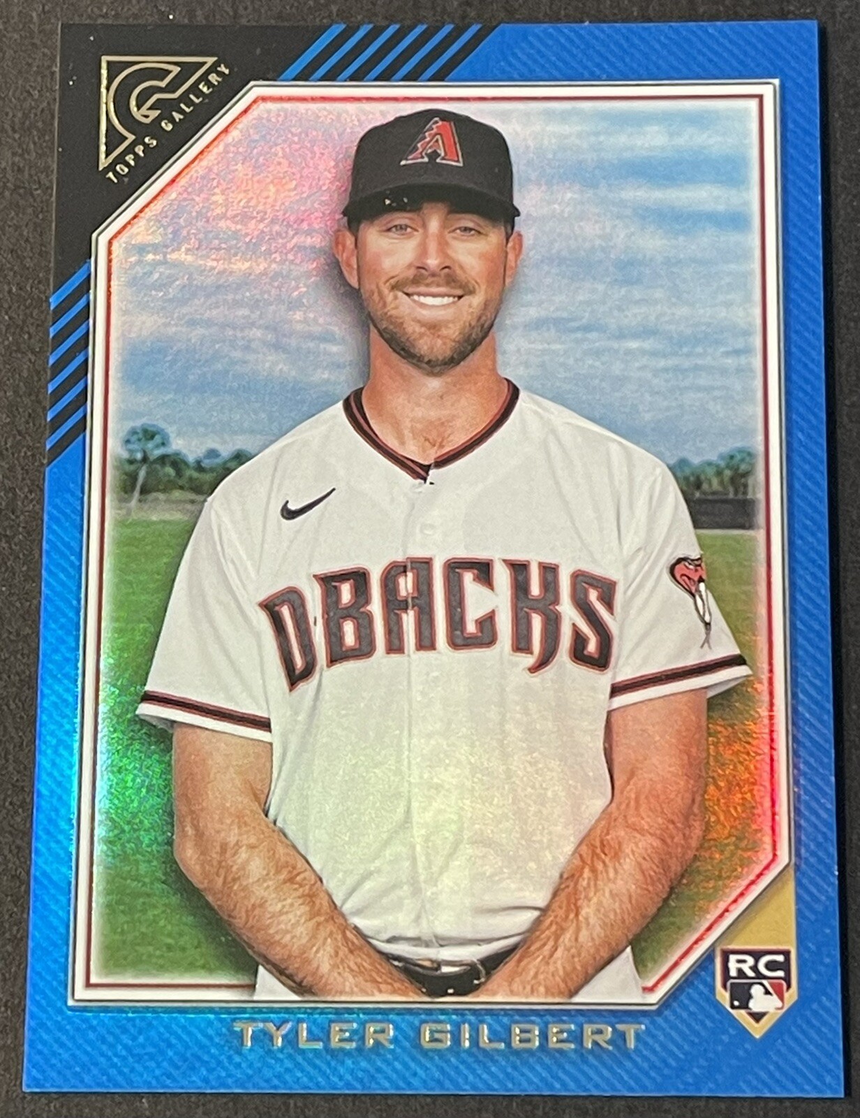 Tyler Gilbert 2022 Topps Gallery Blue Foil Parallel #d 75/75 Diamondbacks #149 | eBay