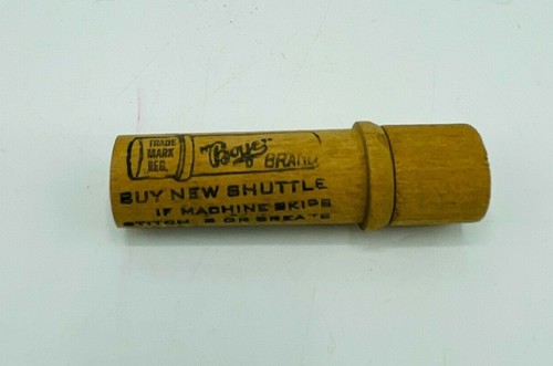 Vintage Boye Brand Wool Needle Advertising Wood Container Primitive ...