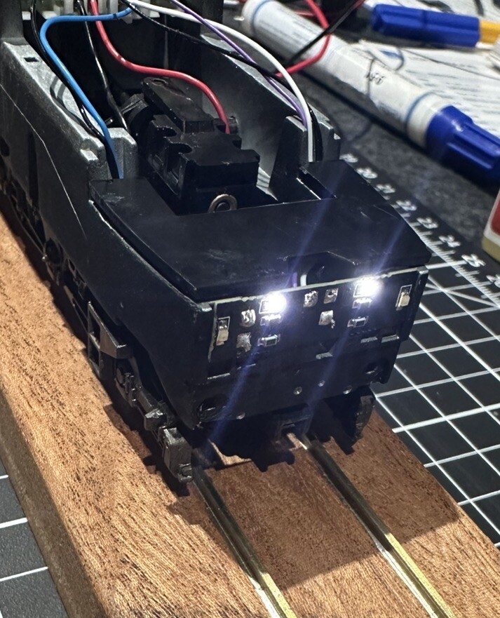 4 function LED Light Upgrade for Heljan Class 47 - OO gauge FINAL RUN ...