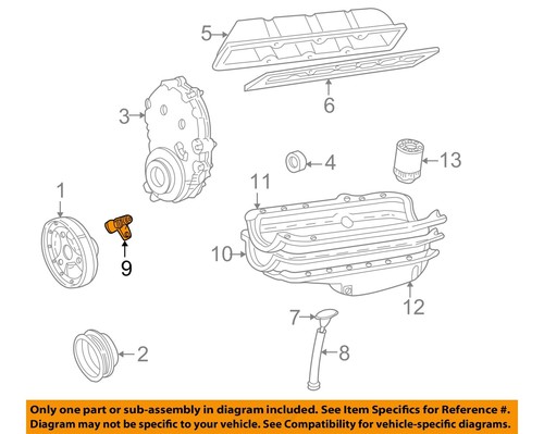 GM OEM-Engine Crankshaft Crank Position Sensor CPS 12596851 | eBay
