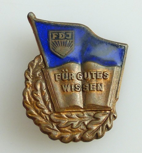 Abzeichen : FDJ " Für gutes Wissen" vgl Band V Nr.23 c / r546 | eBay.de