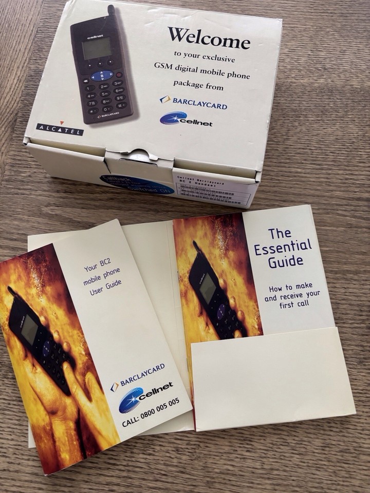 Alcatel Vintage Mobile Phone - Barclaycard BC2 | eBay UK