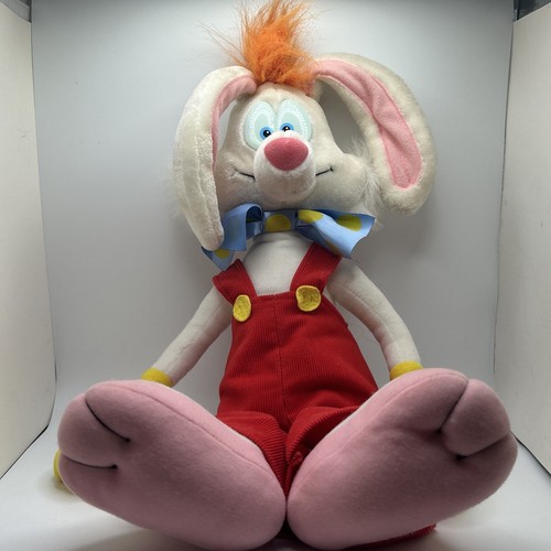 Vintage 1988 Playskool 18" Disney Who Framed Roger Rabbit Plush Stuffed ...