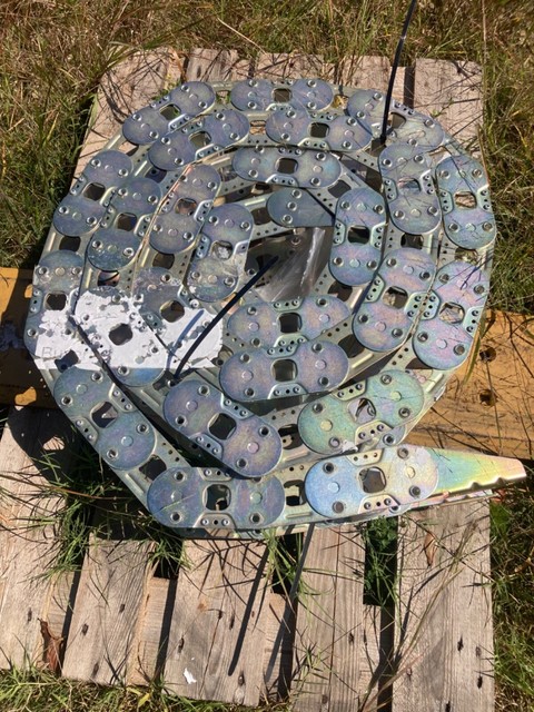 Genuine OEM GENIE LIFT PART 102052GT CABLE TRACK STEEL 50 LINKS for ...