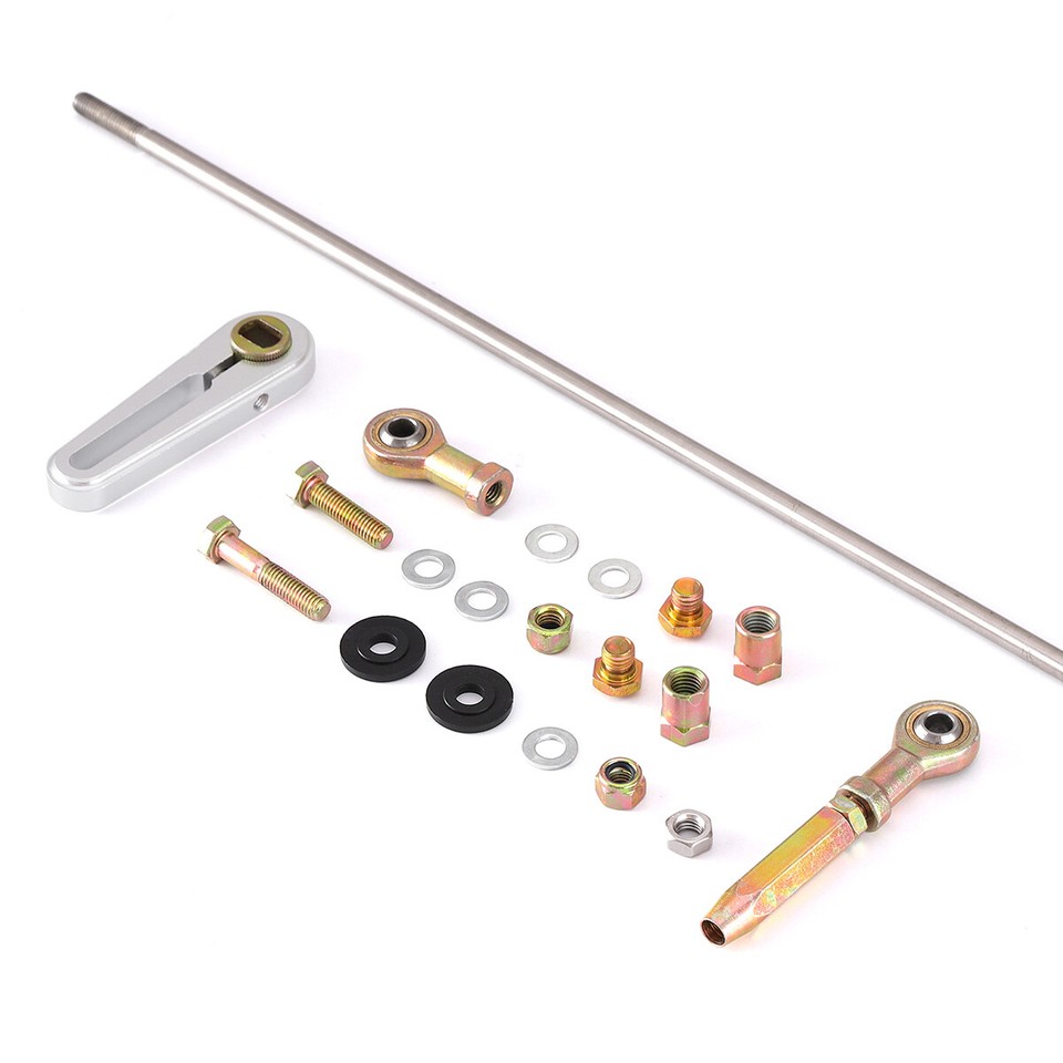 21" Adjustable Column Shift Linkage Kit ACA1800 For GM TH-350 TH-400 ...
