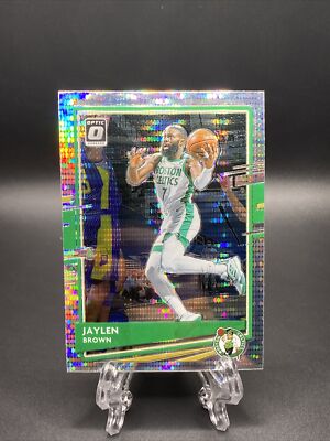 Jayson Tatum 2020-21 Panini Donruss Optic Target Box Set Pulsar Prizm ...