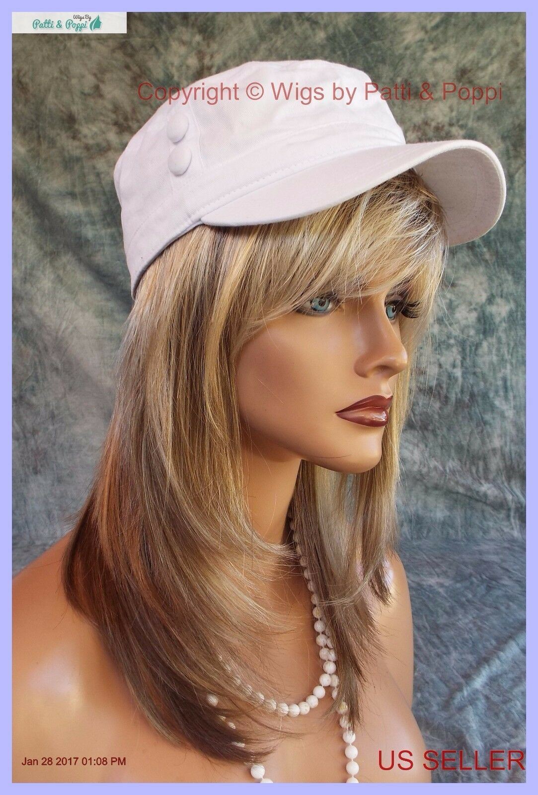 ANGELIQUE | LONG LAYERED LIGHTWEIGHT | OPEN CAP WIG RENAU | COLOR 12FS8 ...