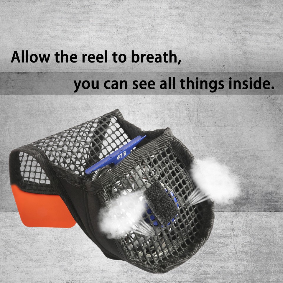 Maxcatch Fly Fishing Reel Pouch, Neoprene Conventional Fishing Reel ...