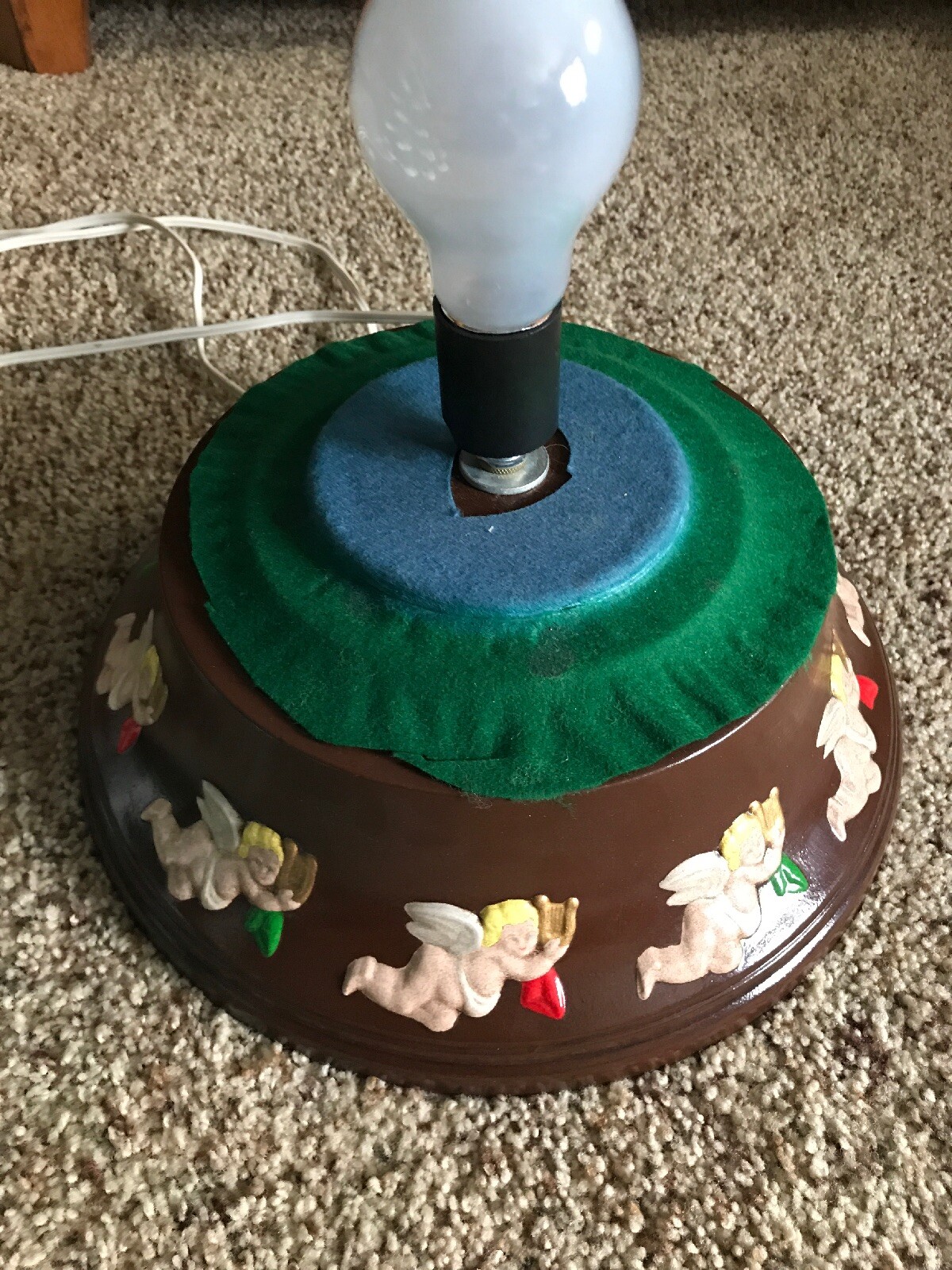 Vintage 1981 Large Ceramic Christmas Tree Cramer Mold 21” Tall Base 10. ...