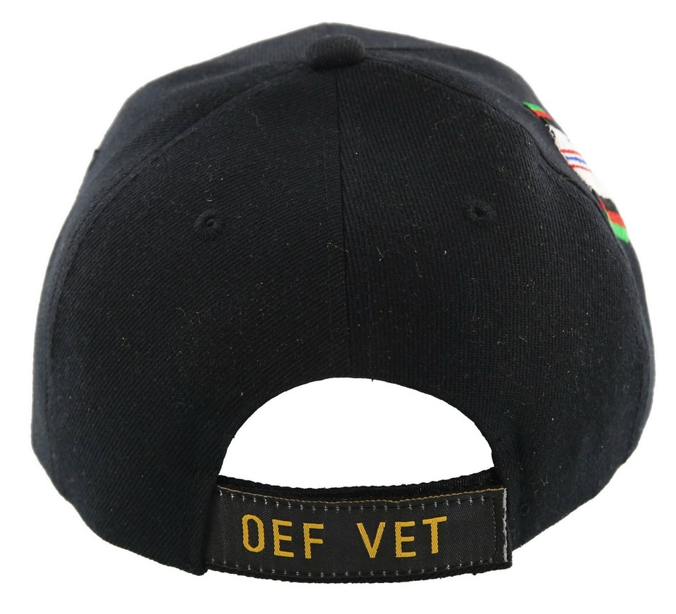 OPERATION ENDURING FREEDOM VETERAN OEF VET GOLD MEDAL BALL CAP HAT | eBay