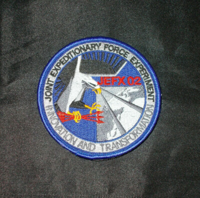 USAF AF JOINT EXPEDITIONARY FORCE EXPERIMENT 2002 JEFX 02 NELLIS JAOC ...