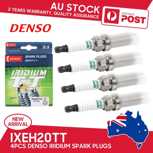 4pcs IRIDIUM SPARK PLUGS IXEH20TT For Nissan X-Trail T30, T31 QR25DE 2 ...