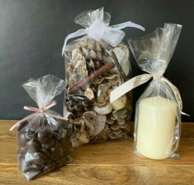 Eco Cellophane Clear Gift Sweet Packaging Bags Biodegradable ...