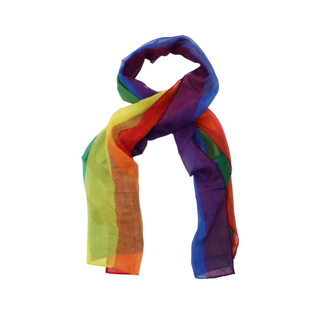 Pride Scarf Lightweight LGBTQ Scarf Rainbow Pride Flag Scarf | eBay UK