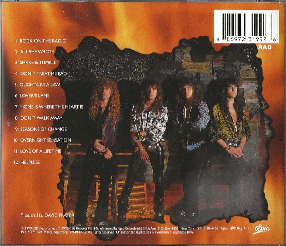 FIREHOUSE - Firehouse - Glam Metal Hard Rock Pop Music CD | eBay