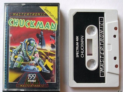 Sinclair ZX Spectrum 48K Game - CHUCKMAN - Mastertronic - Tested ...