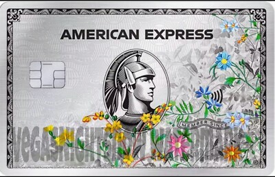 AMEXX American Express Platinum Floral Debit Credit Card Skin Vinyl ...