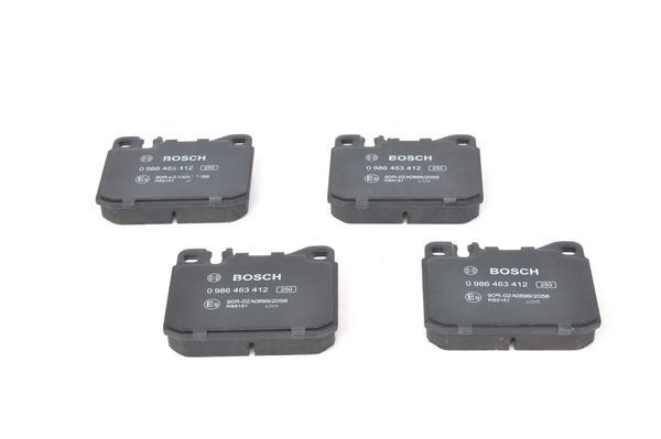Genuine Bosch Front Brake Pads BP635 Equivalent To Bendix DB243GCT ...