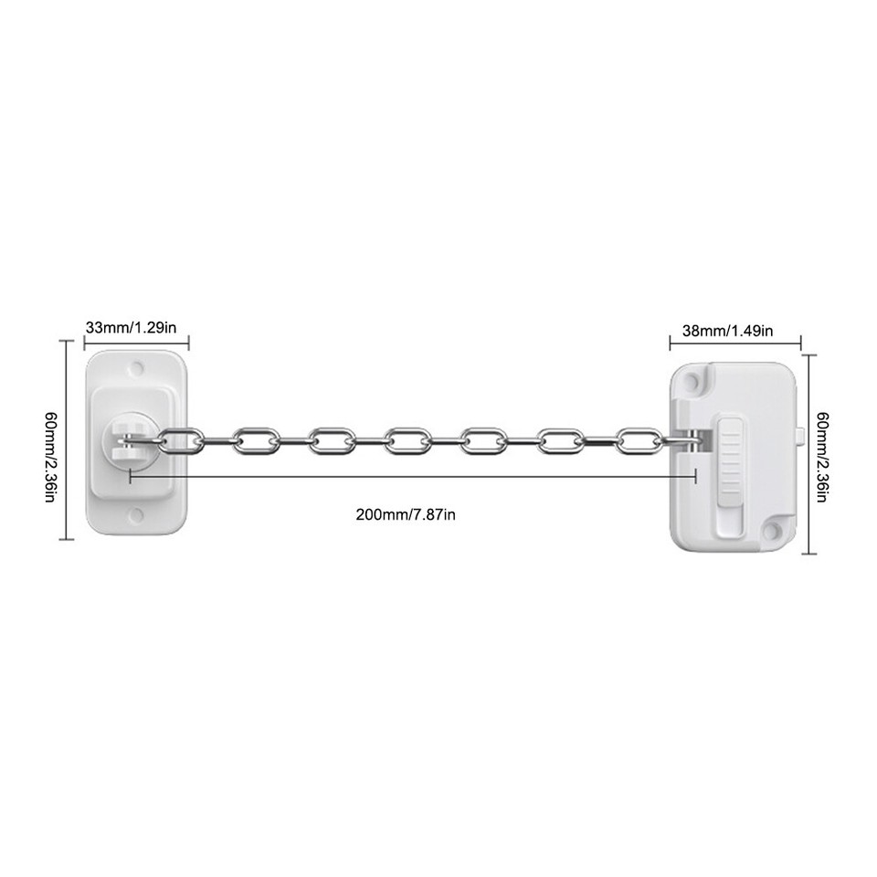 Window Limit Stop Locks Self Adhesive Window Limiter Lock for Child ...