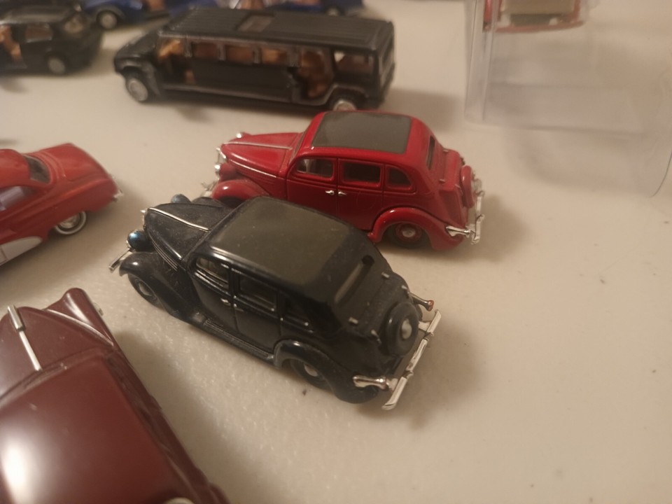 Ho 1:87 Scale Car Lot Of 22 Limousine Vintage Pickup Sports Car More ...