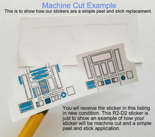 Vintage Star Wars R2-D2 Replacement Toy Stickers - No Need To Cut | eBay