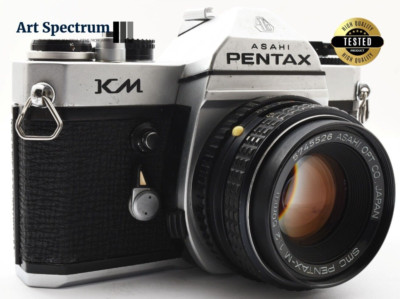 [Exc+8] Asahi Pentax KM + SMC Pentax 50mm f2 Standard Prime Lens SLR ...