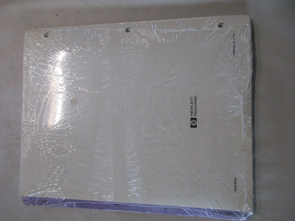 HEWLETT PACKARD 16520A/16521A PATTERN GENERATION MODULE SERVICE MANUAL ...