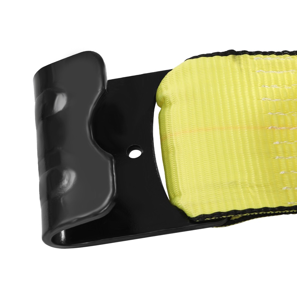 10 Pack 4" x60" Winch Straps w/ Flat Hook Flatbed Truck Trailer Tie ...