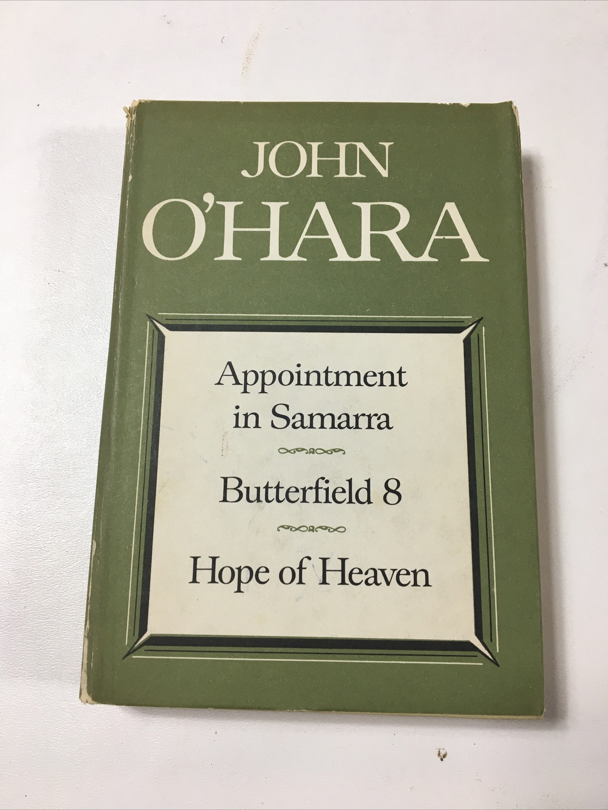 3 Books : Appoint. Samarra, Butterfield 8, Hope Heaven - John O'Hara ...