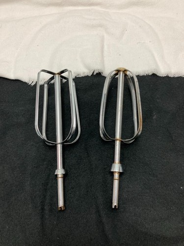 Vtg Sunbeam Mixmaster Stand Mixer Replacement Beaters 01401 2356 2358 ...