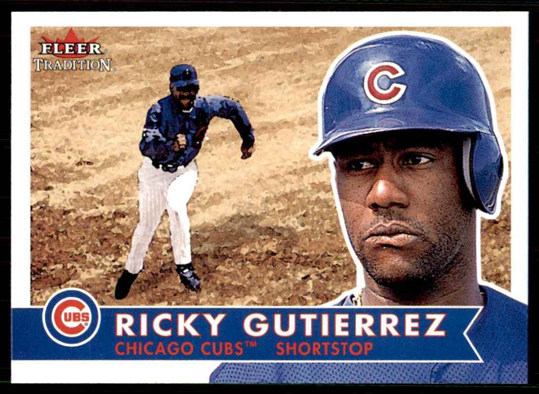 2001 Fleer Tradition Ricky Gutierrez Baseball Cards #34 | eBay
