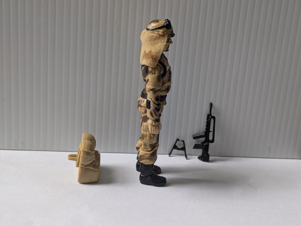 1985 Hasbro GI Joe Dusty Action Figure Complete With Bipod ARAH | eBay