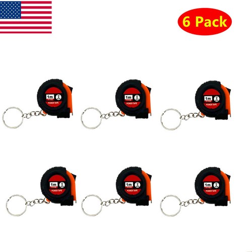 1M Tape Measure , 1-6 Pack Measuring Tape Retractable, Mini Kids Tape ...