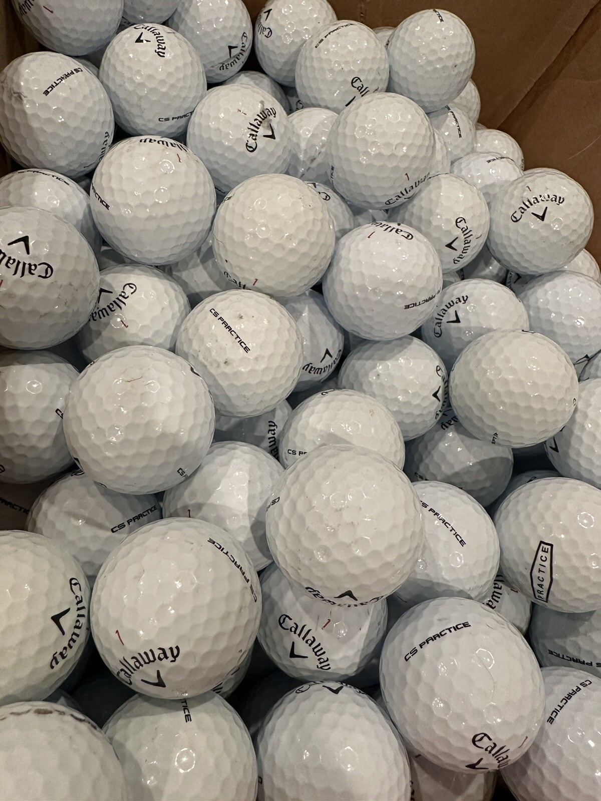 36 Callaway Chrome Soft Practice Used Golf Balls | eBay