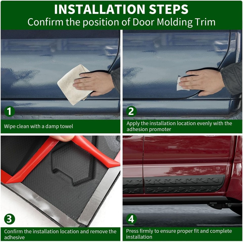 Door Molding Trim Rocker Panel Molding Trim Protector For 24-2025 ...