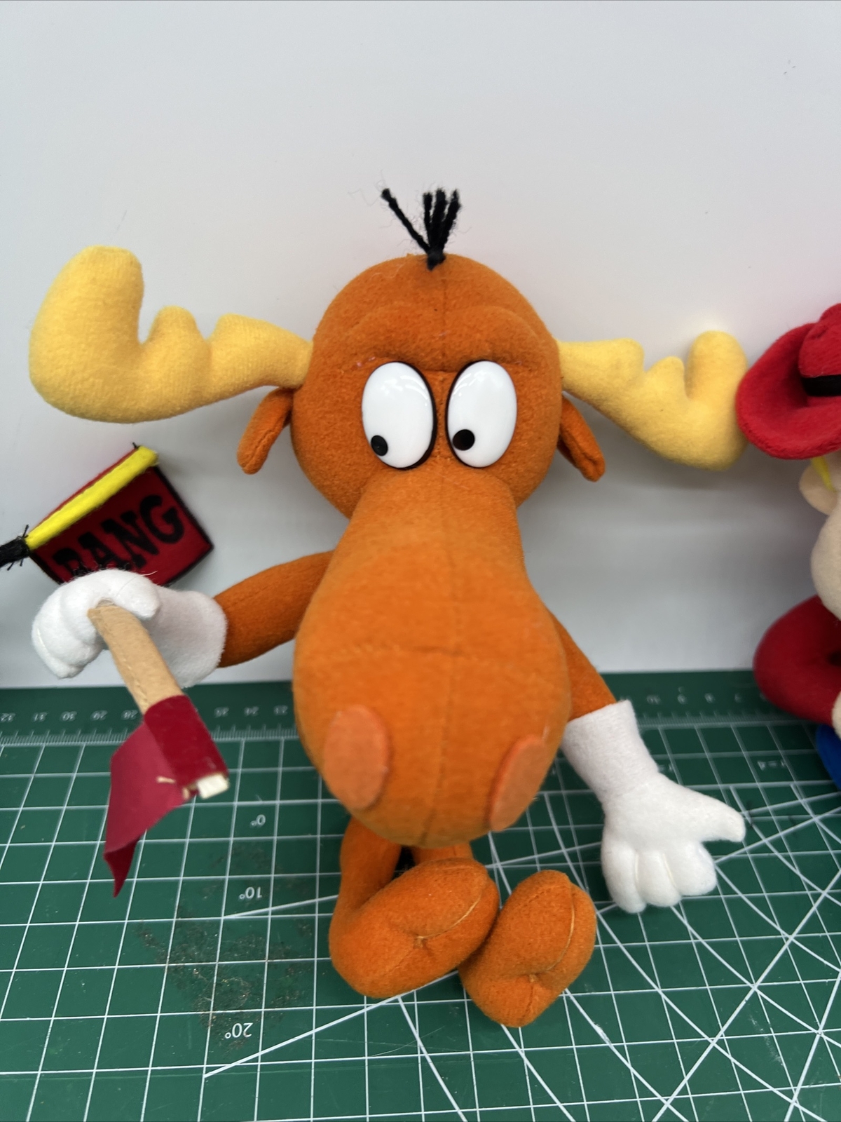 Rocky & Bullwinkle The adventures Plush Lot of 4 Dudley Stuffed Animal ...