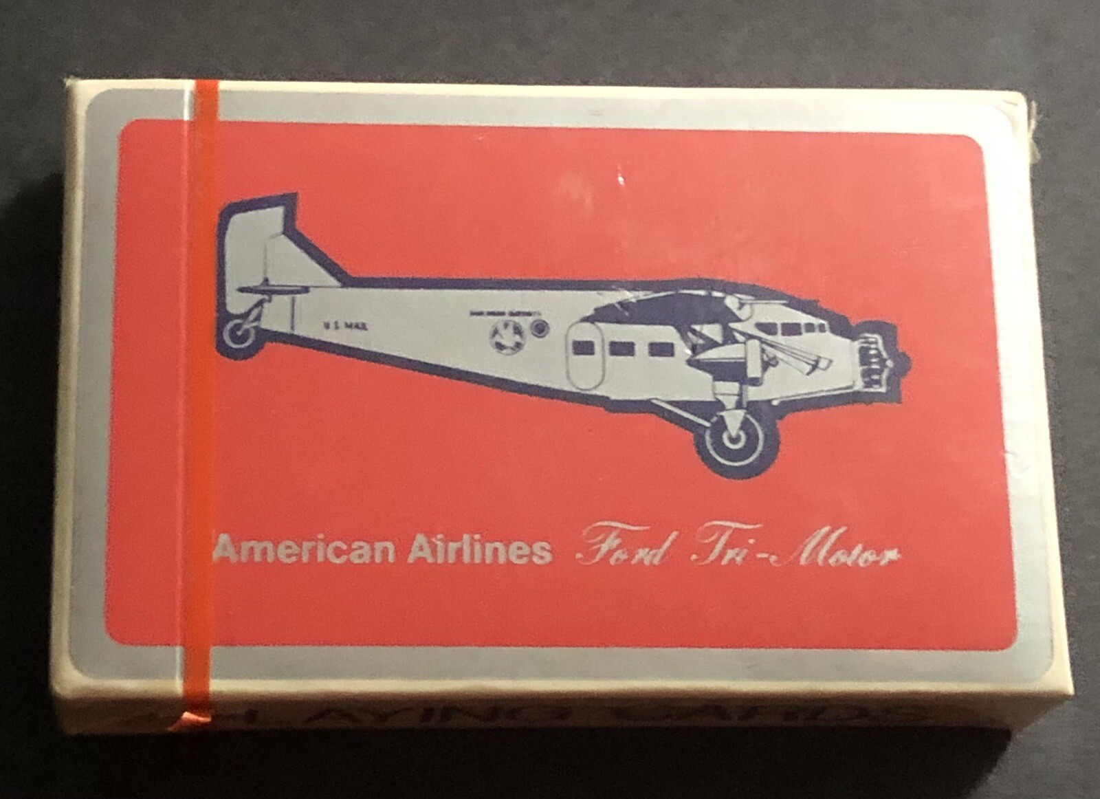 Vintage NEW Sealed American Airlines Playing Cards Ford Tri-Motor ...