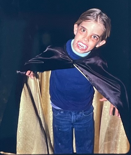 1978 Halloween Littlest Vampire Cosplay Dress Up 35mm Kodachrome Slide ...