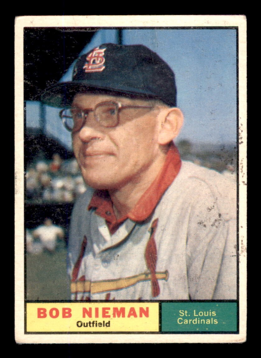 1961 Topps Baseball #178 Bob Nieman GD *e1 | eBay