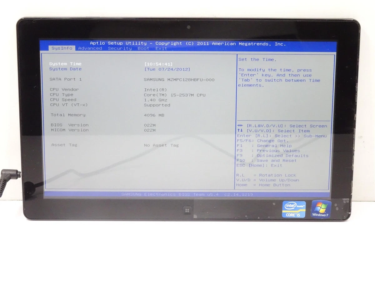 Samsung Series 7 Slate Tablet