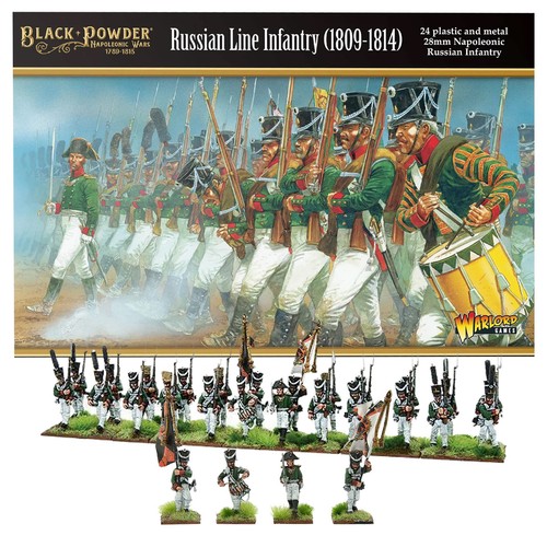 Wargames Delivered Black Powder War - Russian Line Infantry (1809-1814 ...
