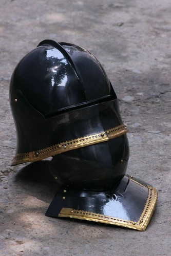 Gothic German Sallet Helme Medieval Knight Helmet With Bevor Gorget | eBay