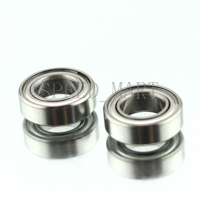 2 pcs MR128zz Mini Metal Double Shielded Ball Bearings (8mm*12mm*3.5mm ...