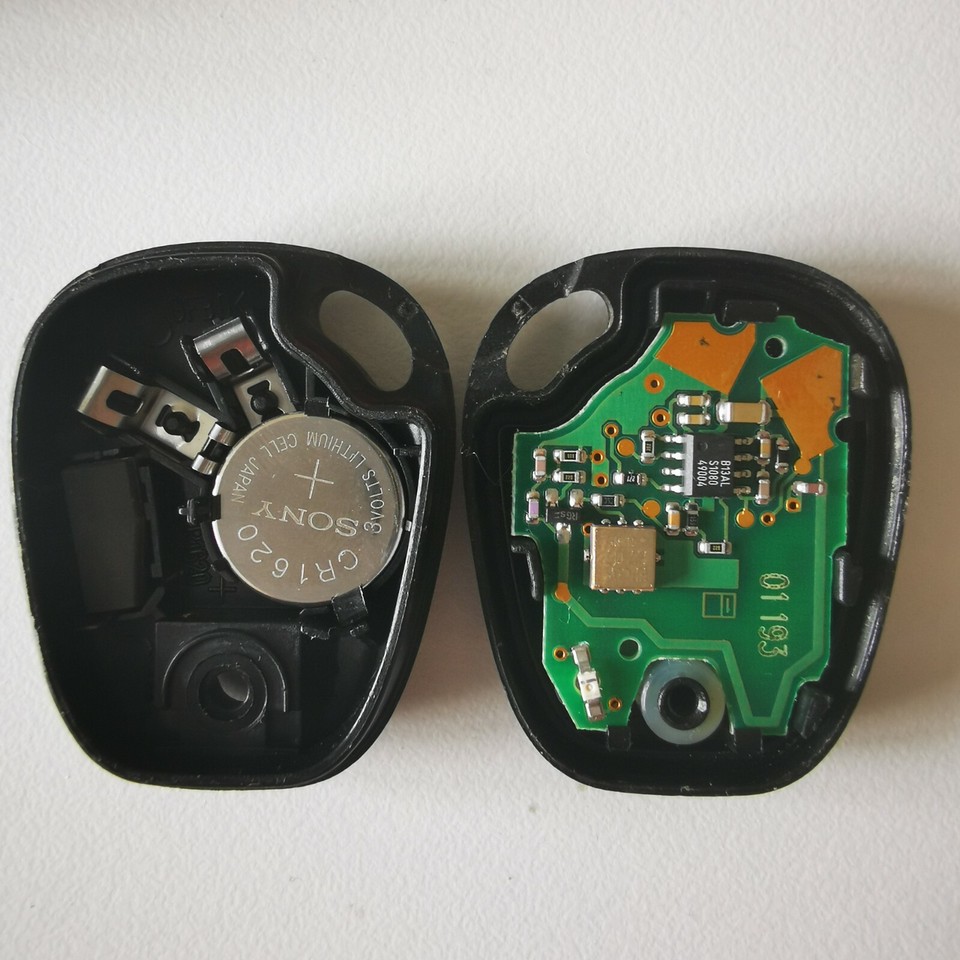 Genuine OEM Renault 1 Button Remote Key Fob, Valeo 73372327A, Tested #2 ...