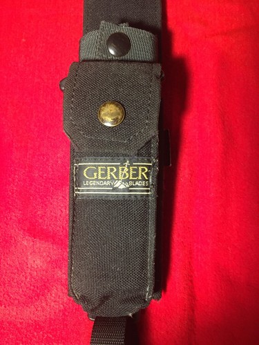 Vintage Gerber Legendary Blades, Parabellum Bolt Action Military Folder ...