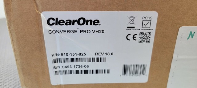 ClearOne Converge Pro 8i HD Professional Conference System 910-151-810 ...