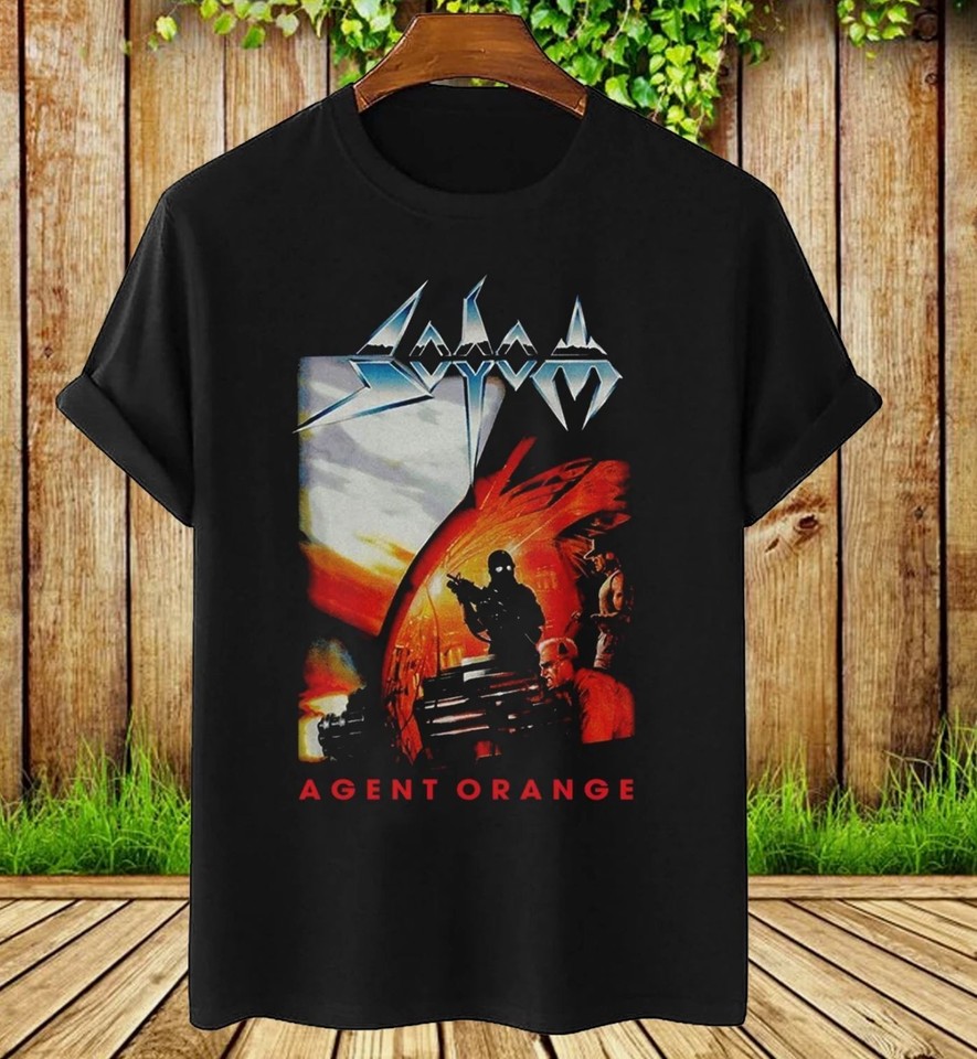 SODOM - Agent Orange Flag Classic Short Sleeve All size Gift Shirt | eBay